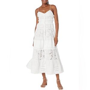Line & Dot | Dresses | Nwt Revolve Line And Dot Pixie Eyelet Maxi Dress ...